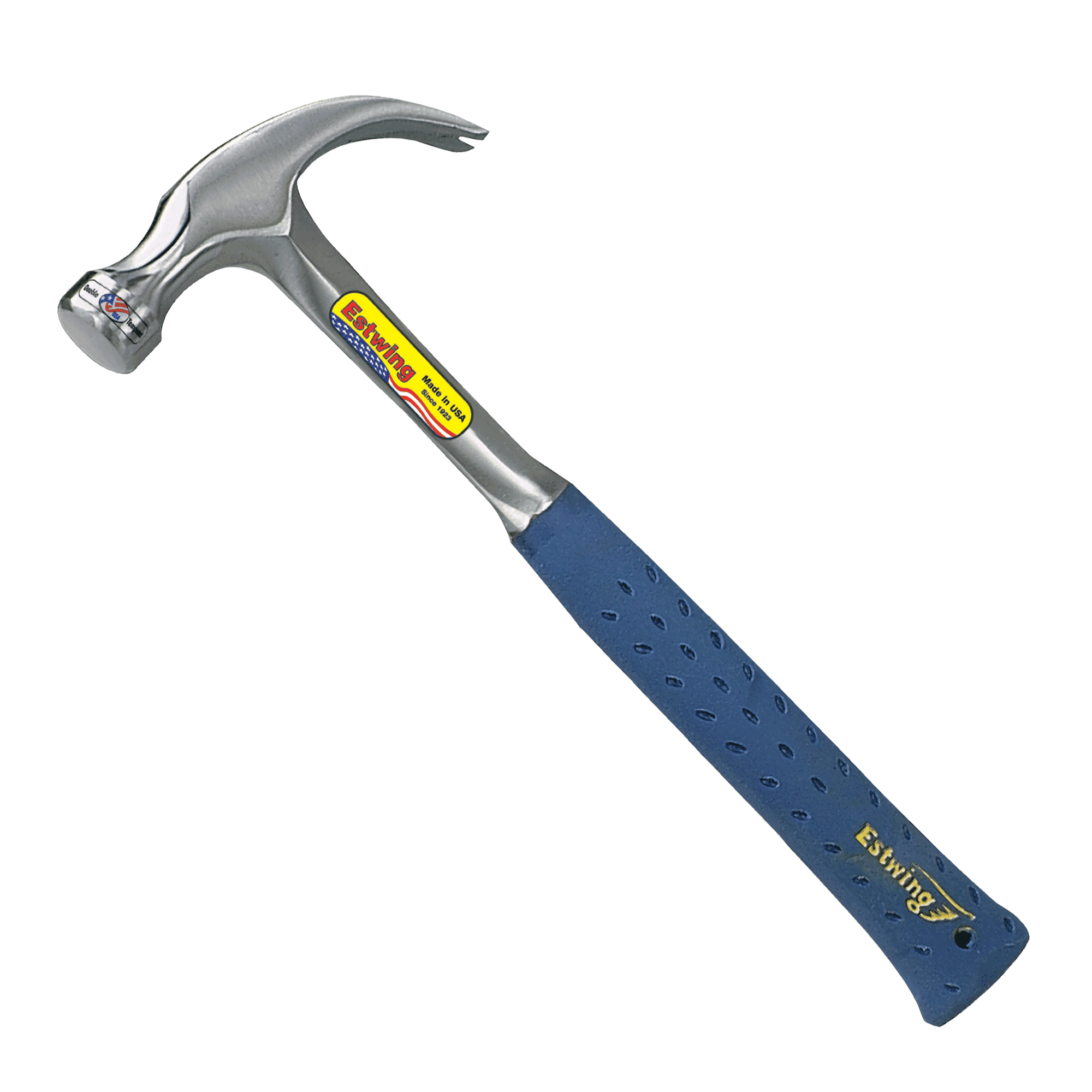 Shock Reduction Grip Hammer Estwing E6-15SR Ultra Claw Hammer - 15oz ...