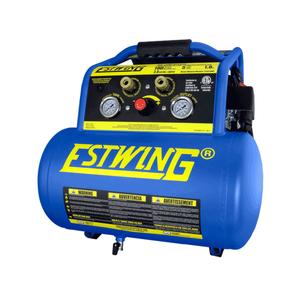 5-Gallon Quiet High Pressure Oil-Free Compressor - Estwing