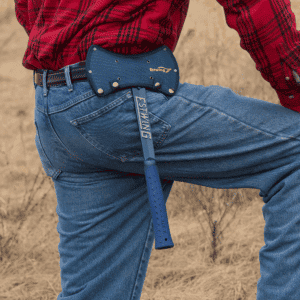 Black Eagle Double Bit Axe (Blue) - Estwing