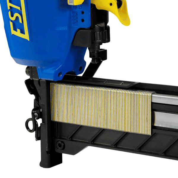 16-Gauge 2-Inch Medium Crown Construction Stapler with Adjustable Metal ...